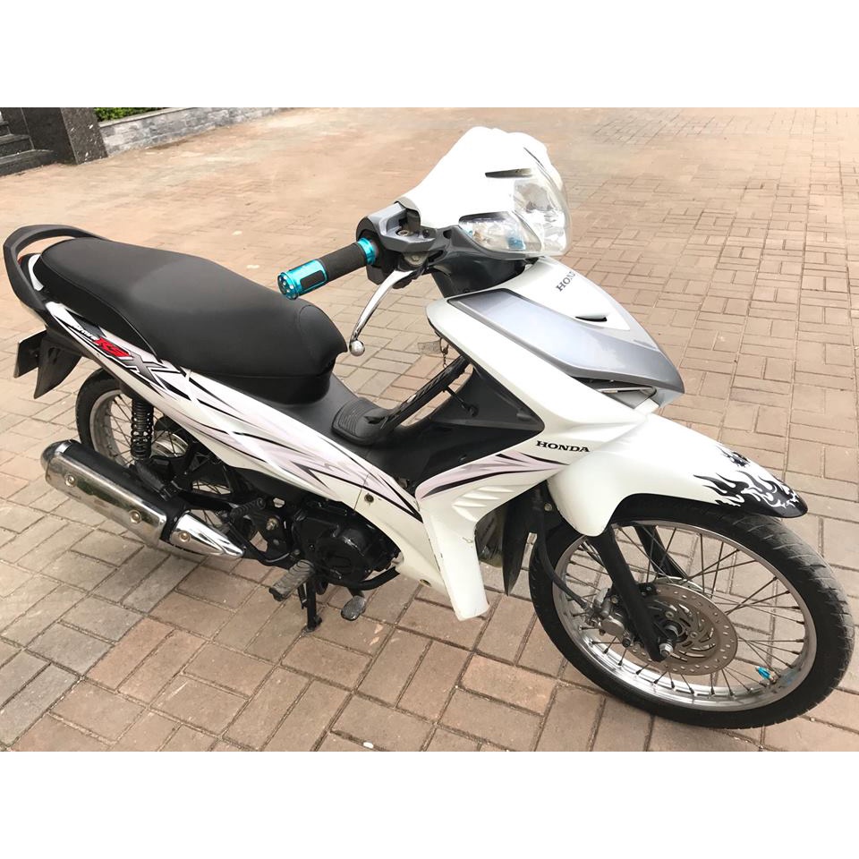 Bộ Dàn áo xe Wave RSX 110 đời 2010- 2011 màu TRẮNG XÁM - nhựa nguyên ...