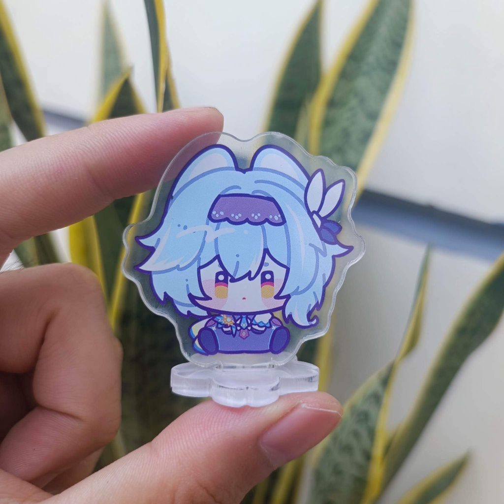 Standee mini 5cm Genshin Impact - Fluffy Town (50 mẫu) | Shopee Việt Nam