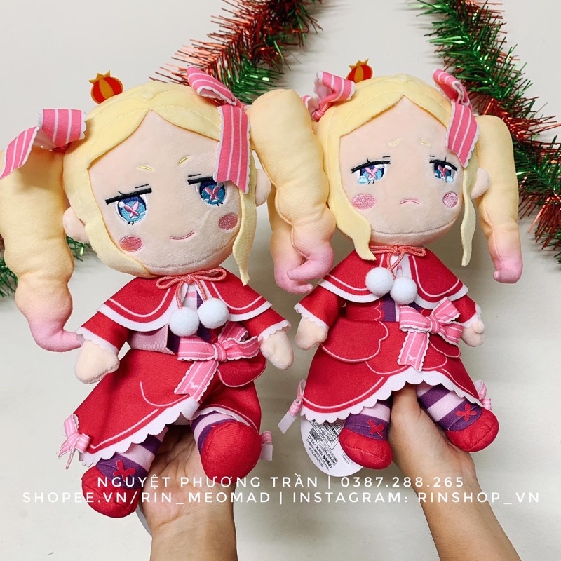 Thú Bông Chính Hãng Beatrice Re: Zero Deformation Big Plushies | Shopee ...