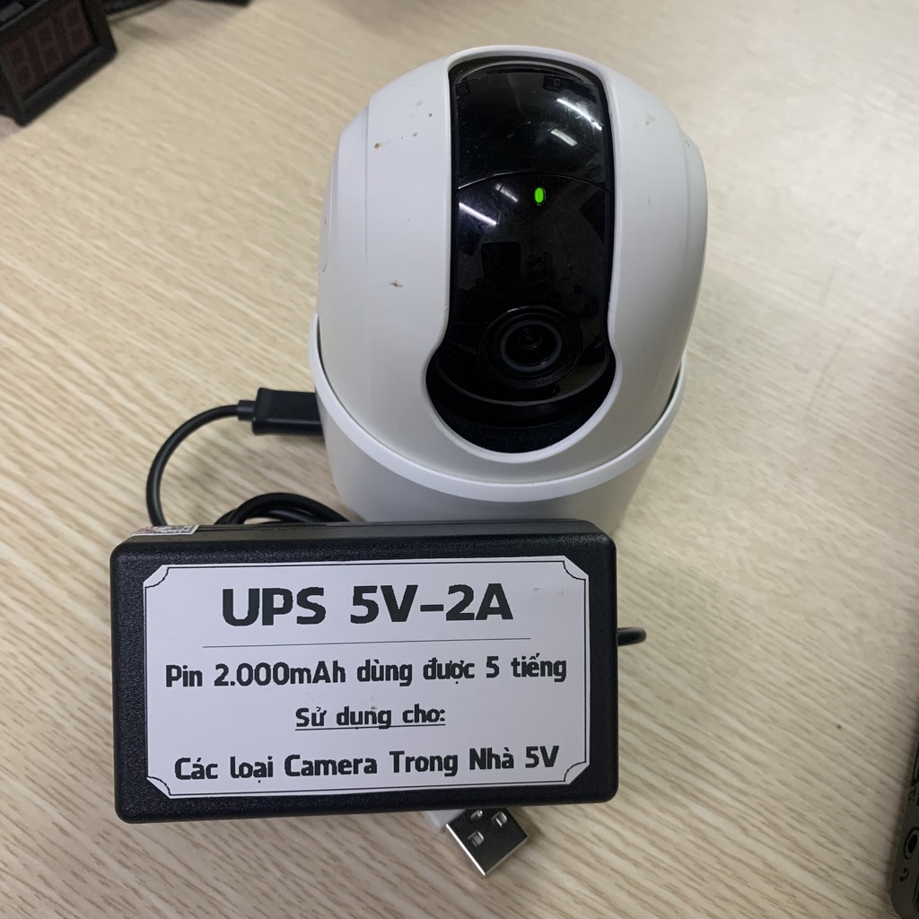 Pin dự phòng cho Modem WiFi và Các loại Camera 5V - 12V | Shopee Việt Nam