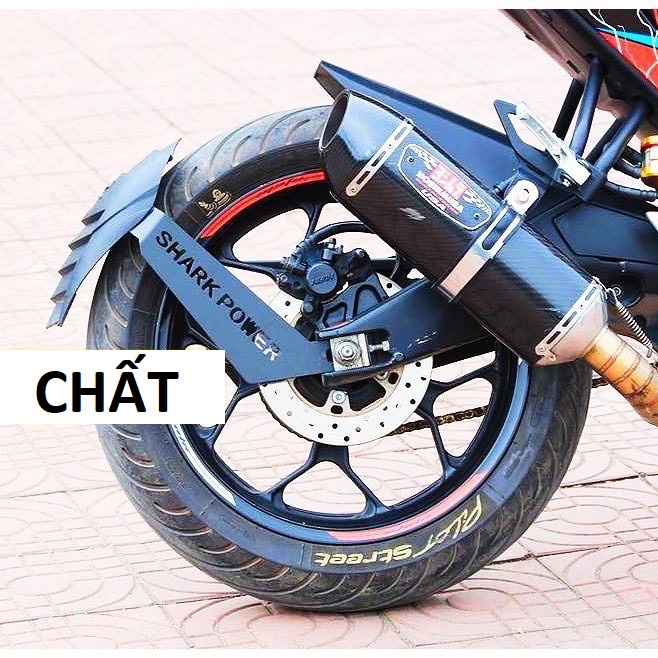 Chắn bùn xe máy SHARK kiểu ninja lắp Ex 150, 155 , Winner , TFX, R15V3 ...