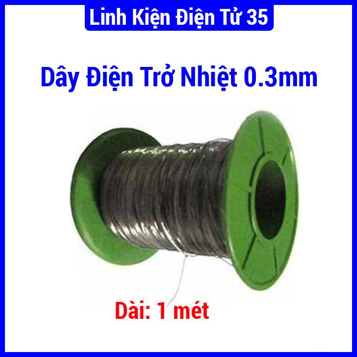 Dây điện trở nhiệt, dây mayso 0,3mm (1m) | Shopee Việt Nam