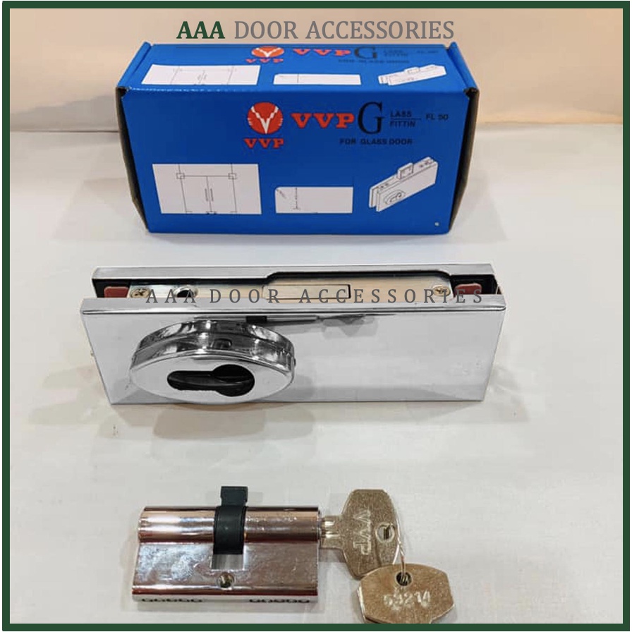 Khoá cửa kính cường lực bản lề sàn VVP Thái Lan kính 8-12mm | Shopee Việt Nam