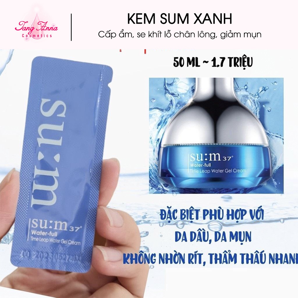 [SUM] 10 gói Sample Kem dưỡng Sum cấp ẩm chuyên sâu, chống lão hóa ...