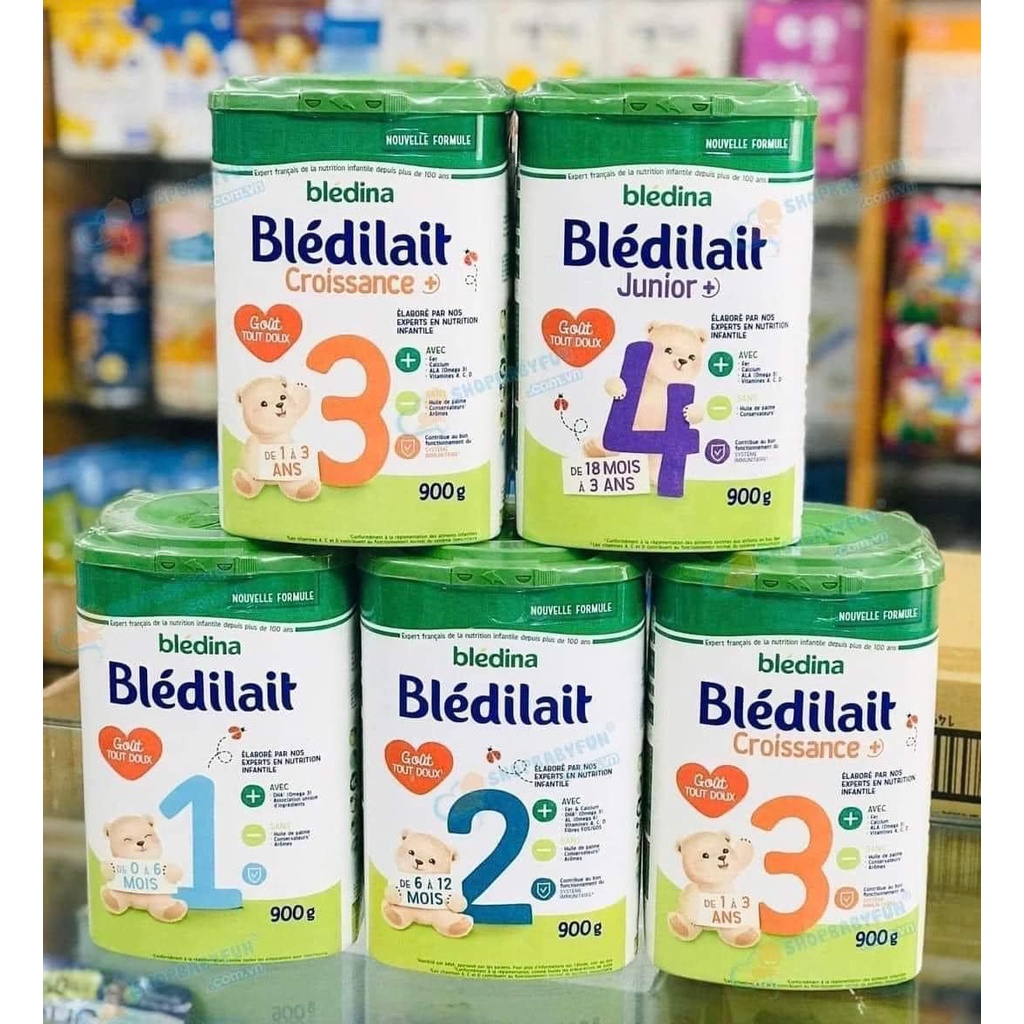 Sữa Bledilait số 1,2,3,4 của Pháp trọng lượng 900g, 800g | Shopee Việt Nam