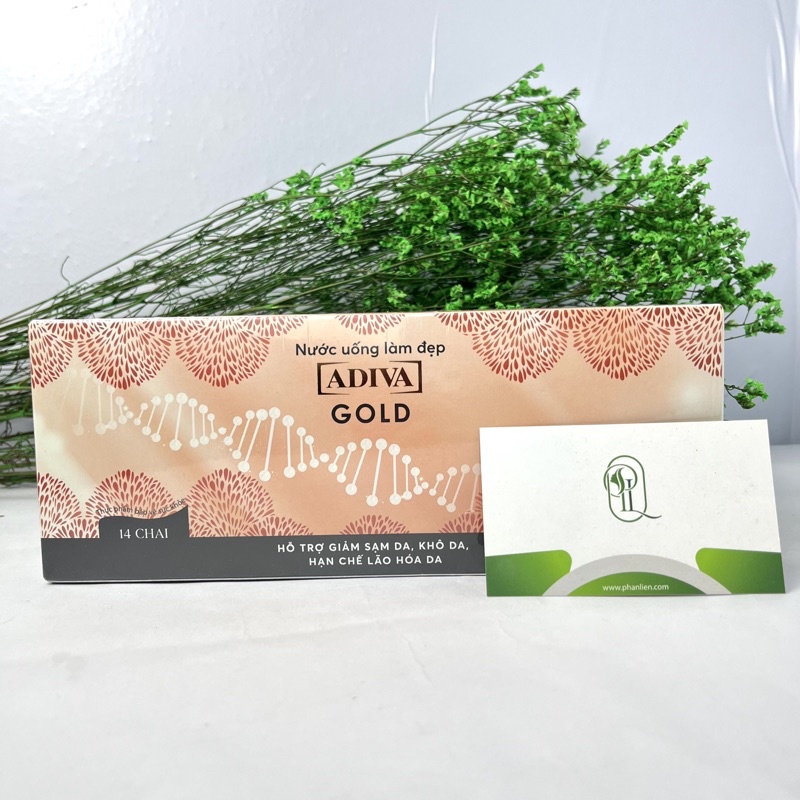 Nước uống làm đẹp ADIVA GOLD cao cấp 30ml/chai (14 chai/hộp) | Shopee ...