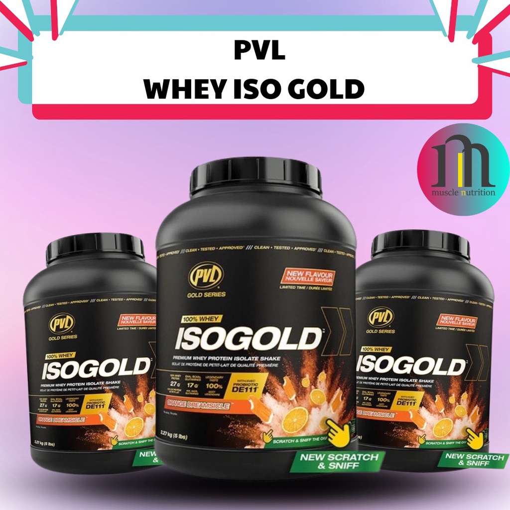 PVL ISOGOLD - DÒNG WHEY TĂNG CƠ GIẢM MỠ - BỔ SUNG THÊM PROBIOTIC HỖ TRỢ ...