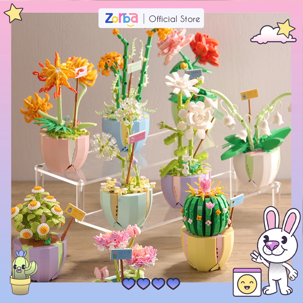 Lego Hoa Mô Hình Đồ Chơi Lắp Ráp Trang Trí | Shopee Việt Nam