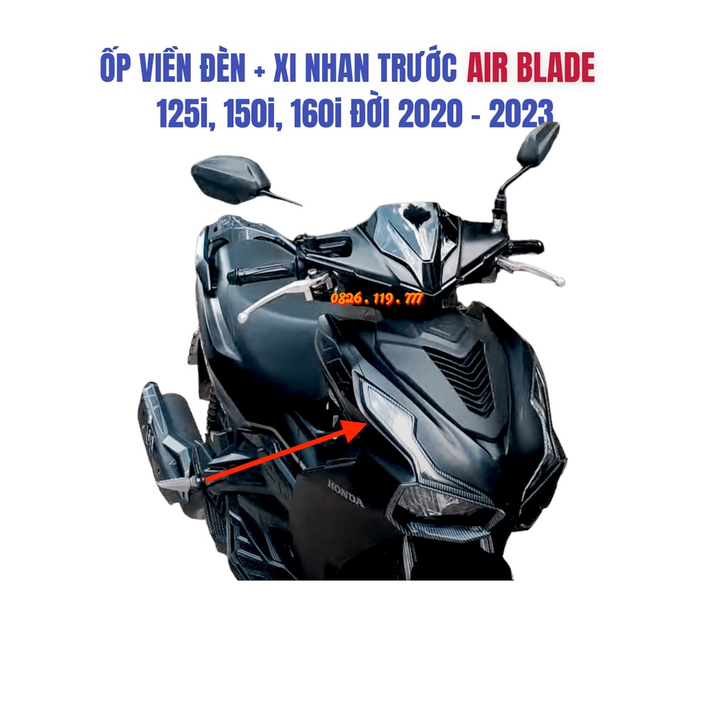 Ốp Xi Nhan Trước AirBlade 2020 - 2023 (AB 125i, 150i, 160i) - Carbon ...
