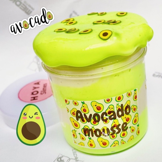 AVOCADO MOUSSE Basic & Butter slime (250ml) Đồ chơi slime | Shopee Việt Nam