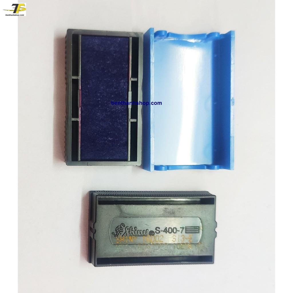 Khay mực pet 400 - Thẻ mực S400 - Tampon dấu ngày tháng năm Shiny S-400 ...
