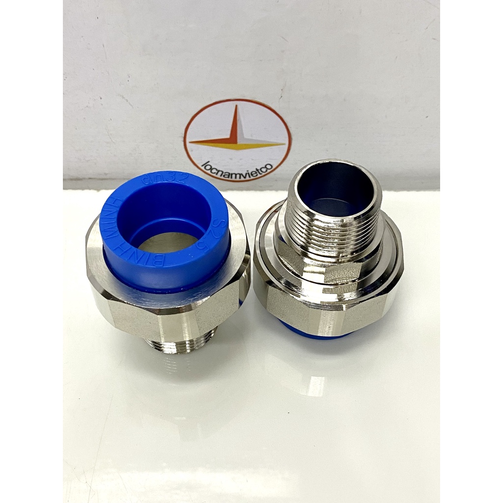 Khớp Nối Sống (Rắc Co) Ren Ngoài PPR 32x1" Bình Minh | Shopee Việt Nam