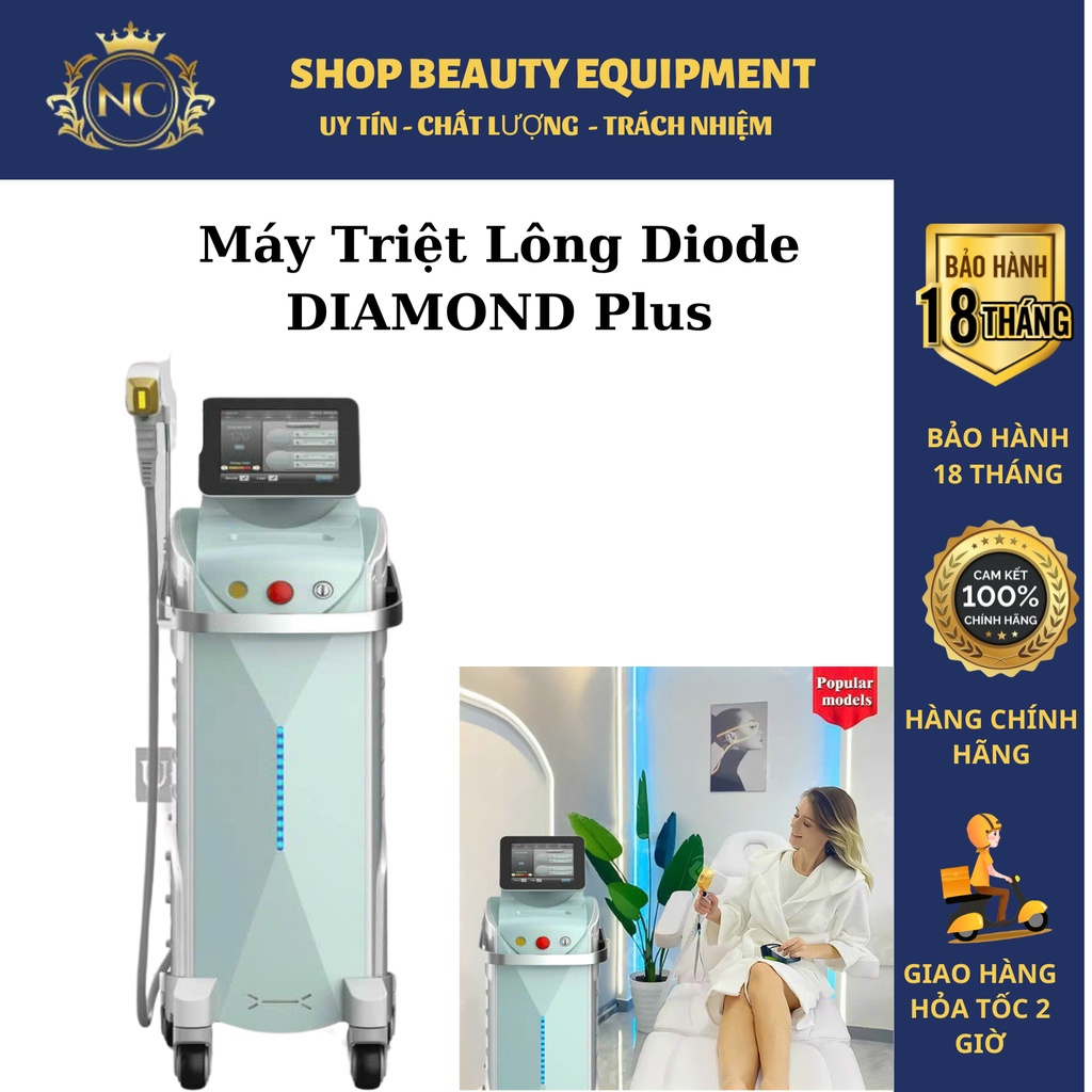 Máy Triệt Lông Diode DIAMOND Plus Chính Hãng | Shopee Việt Nam