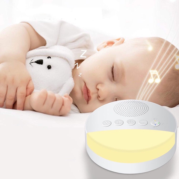 Máy Nghe Tiếng Ồn Trắng (máy white noise tạo tiếng ru giúp bé ngủ ngon ...