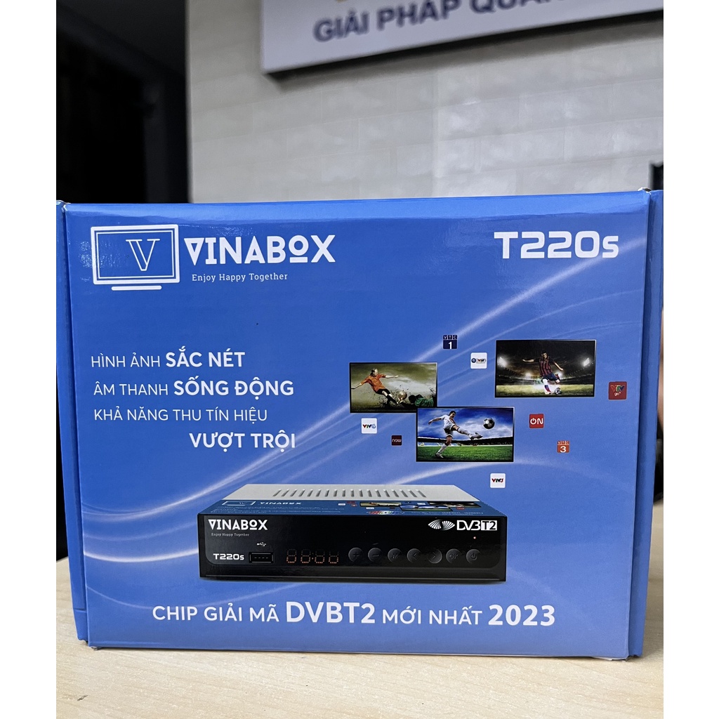 Đầu Thu KTS Mặt Đất Vinabox T220s Chính Hãng mẫu mới 2023 | Shopee Việt Nam
