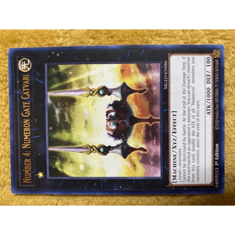 Thẻ bài Yugioh Number 4: Numeron Gate Catvari | Shopee Việt Nam