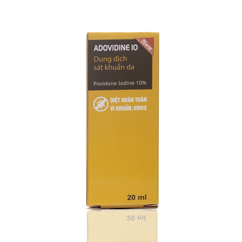 Dung dịch sát khuẩn da Adovidin 10 - chai 20ml | Shopee Việt Nam
