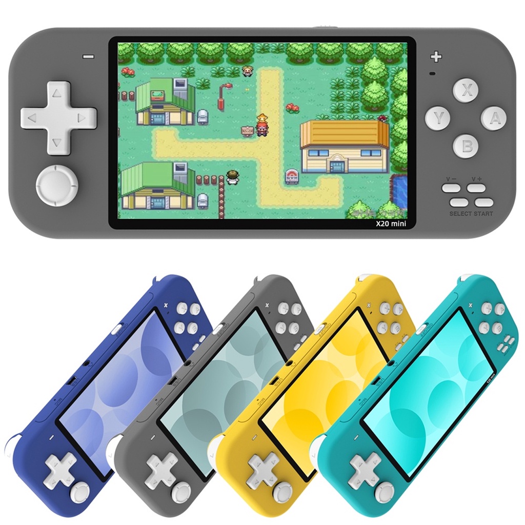 Máy chơi game cầm tay X20 mini giao diện điều khiển mới nhất 4.3 inch ...