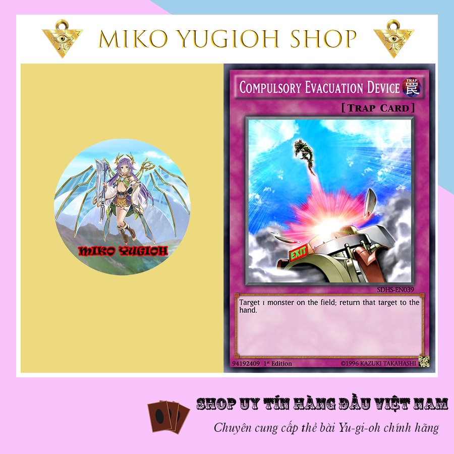 [ Miko Yugioh ] Thẻ Bài Yugioh Chính Hãng Tiếng Nhật Compulsory ...