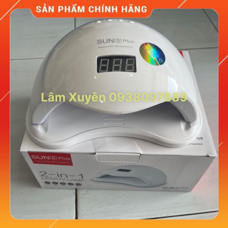 Máy hơ gel SUN 5 PLUS tem xanh máy trắng CHÍNH HÃNG 36 bóng đèn led ...