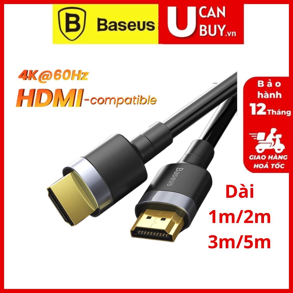 Cáp HDMI 4K Baseus High Definition Series (HDMI to HDMI Cable , 4K ...