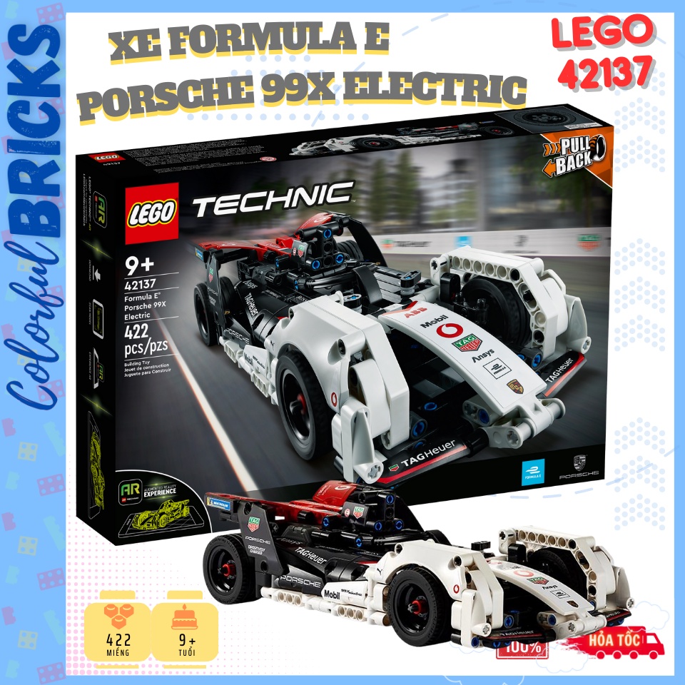 Lego 42137 Xe Formula E Porsche 99X Electric - Lego Technic Chính hãng ...
