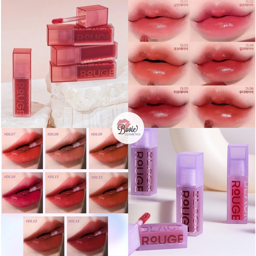 Son Black Rouge Double Layer Over Velvet Full màu DL12 DL13 DL14 ...