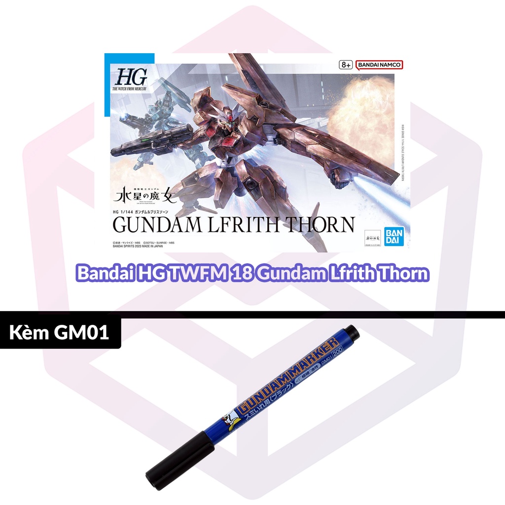 Mô hình Gundam Bandai HG TWFM 18 Gundam Lfrith Thorn 1/144 MS Gundam ...
