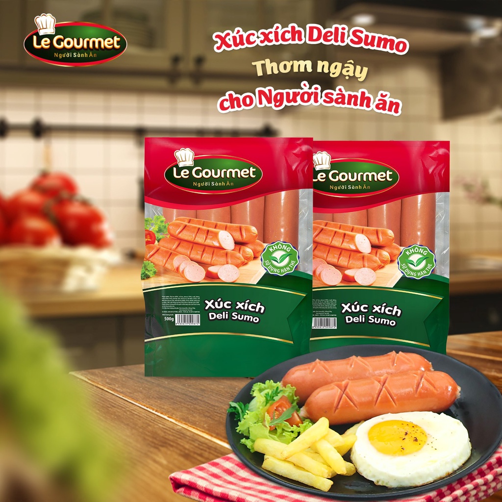 Xúc xích Deli Sumo 500G [ SHIP HOẢ TỐC HCM ] | Shopee Việt Nam