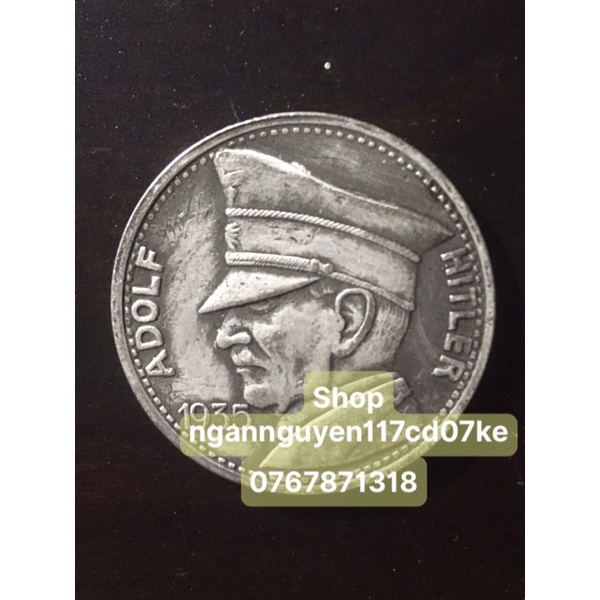 Đồng xu sưu tầm Adolf Hitler 5RM | Shopee Việt Nam