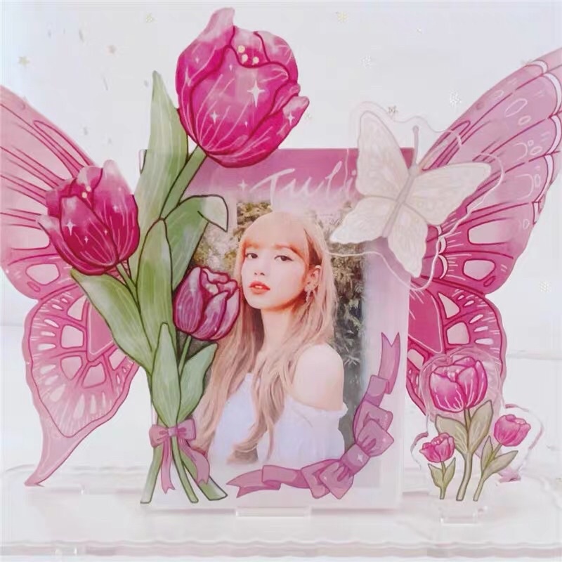 Standee card phiên bản vườn hoa_khung card để bàn đã decor | Shopee ...