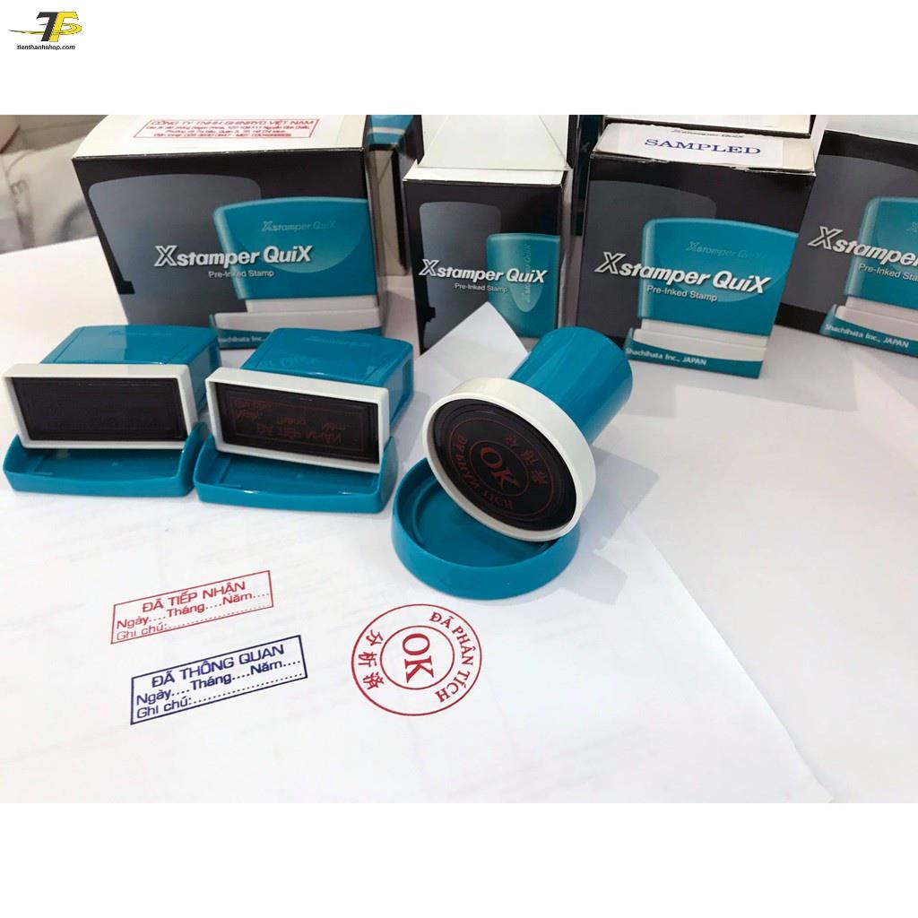 Khắc dấu tròn đường kính 38mm Xstamper Quix Q53 | Shopee Việt Nam