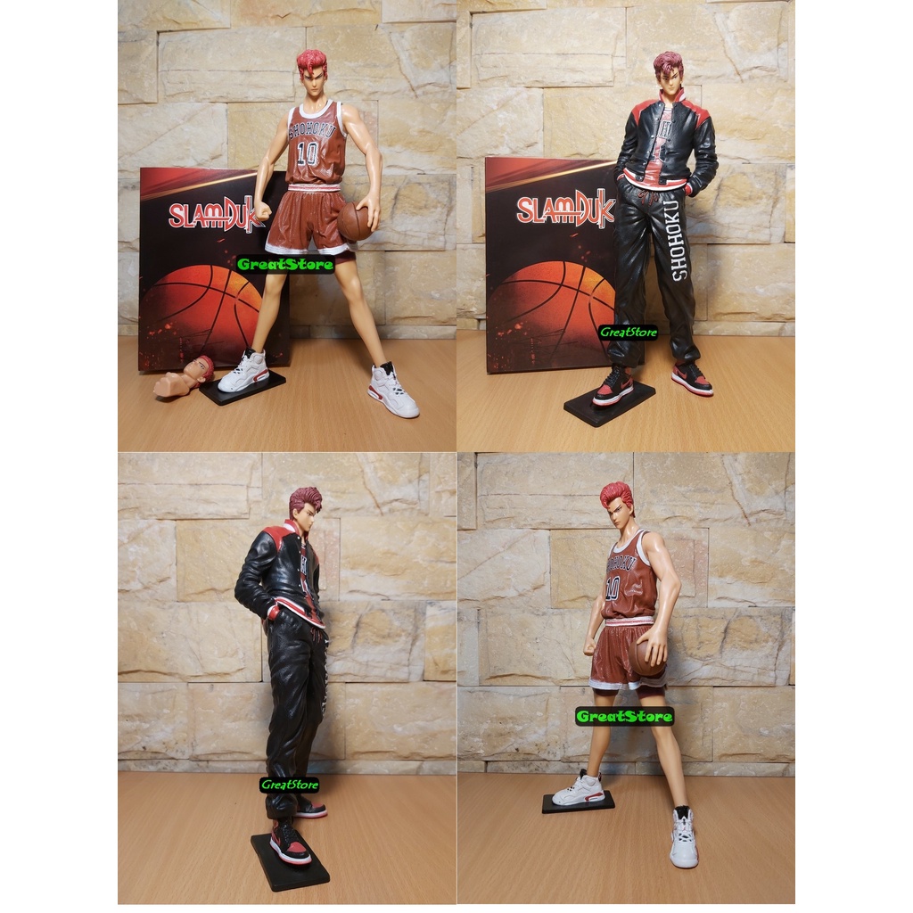 [ Sẵn ] Mô hình Slam dunk Sakuragi Hanamichi GK Figure 28 cm | Shopee ...