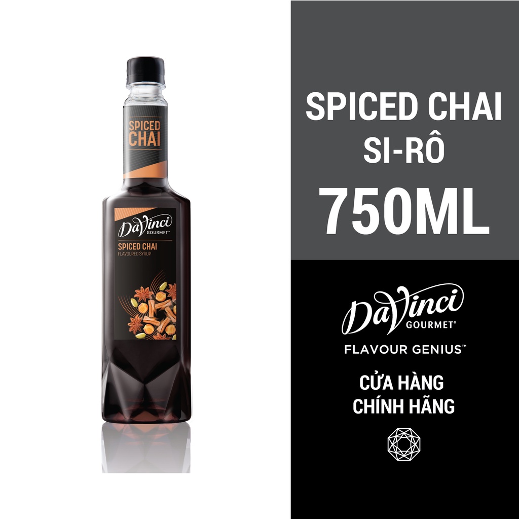 Spiced Chai Syrup - DaVinci Gourmet (750ml) | Shopee Việt Nam