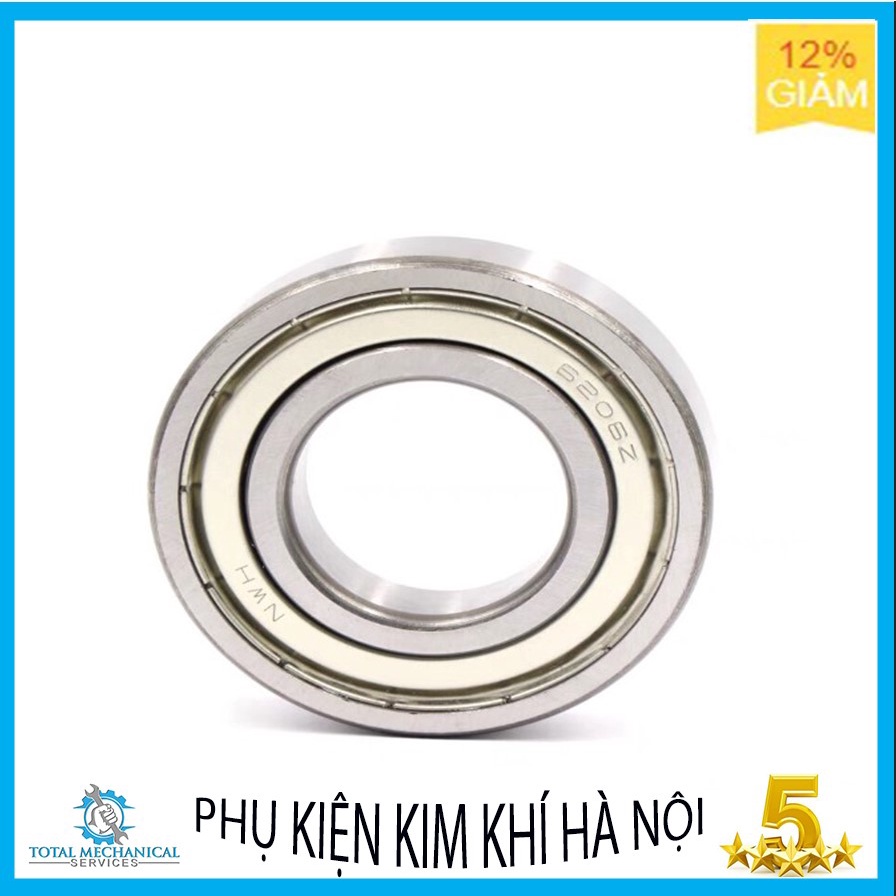 Vòng bi- Bạc đạn 6206z thép chịu lực | Shopee Việt Nam