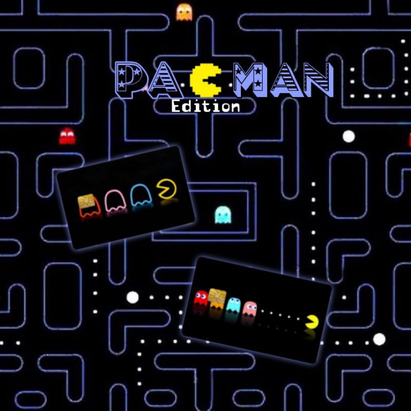 PACMAN | Miếng Dán Skin Thẻ ATM, Thẻ Ngân Hàng, Thẻ Xe, Thẻ Chung Cư ...