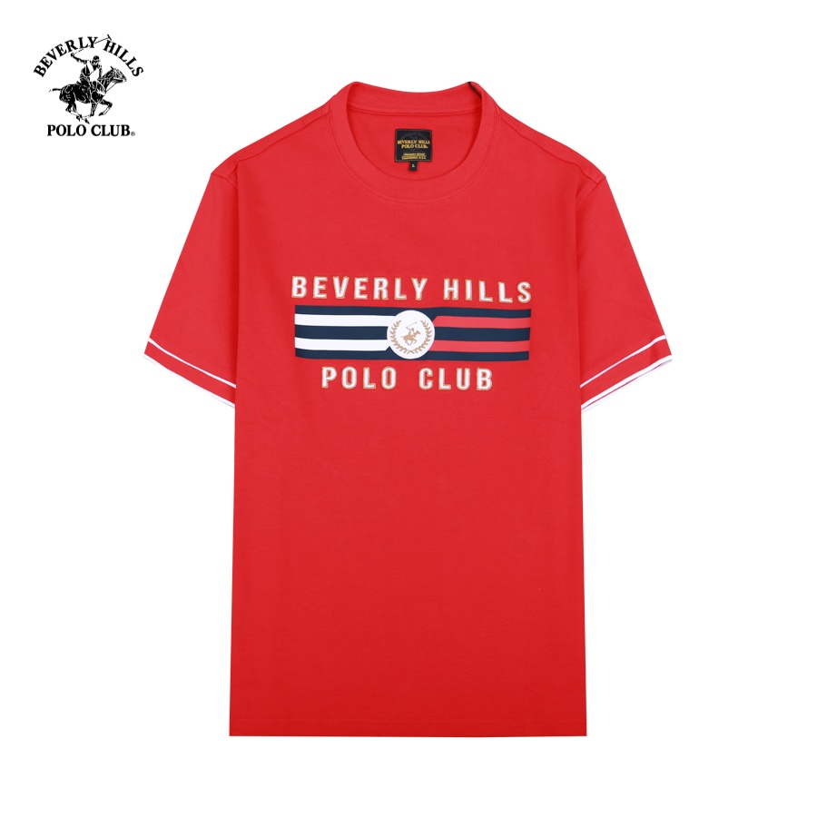 Beverly Hills Polo Club - Áo thun Ngắn tay Nam Regular Fit RD RED- BHPC ...