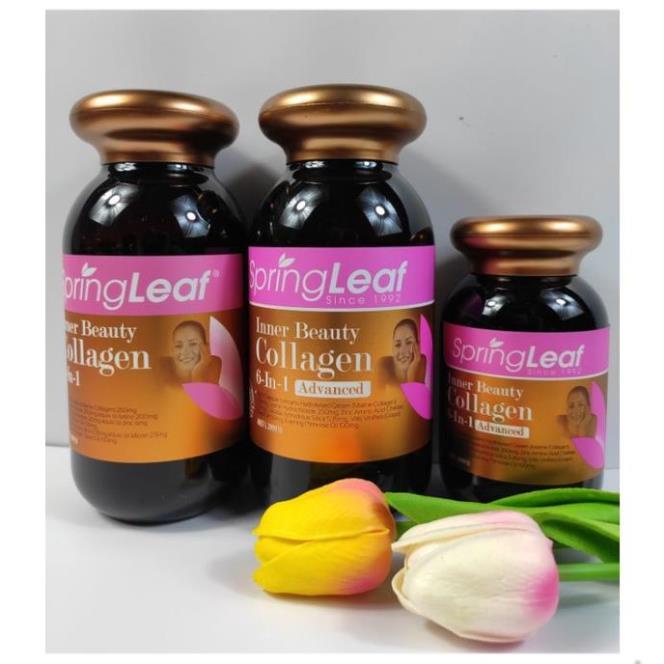 Viên uống Collagen SpringLeaf Inner Beauty Collagen 6in1 Đẹp Da, Giảm ...