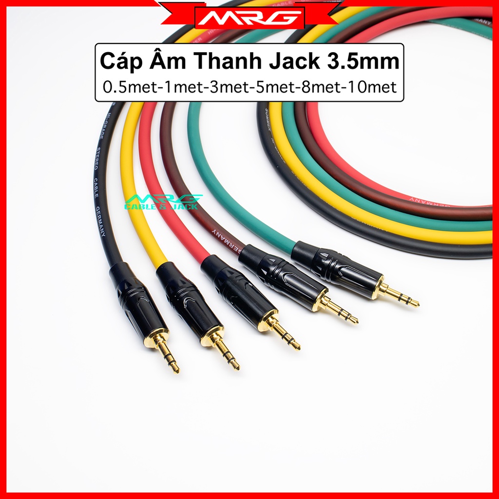Dây phát nhạc aux 2 đầu jack 3.5 mm, dài 0.5m-1m-2m-3m-5m-8m-10m, giá 1 ...