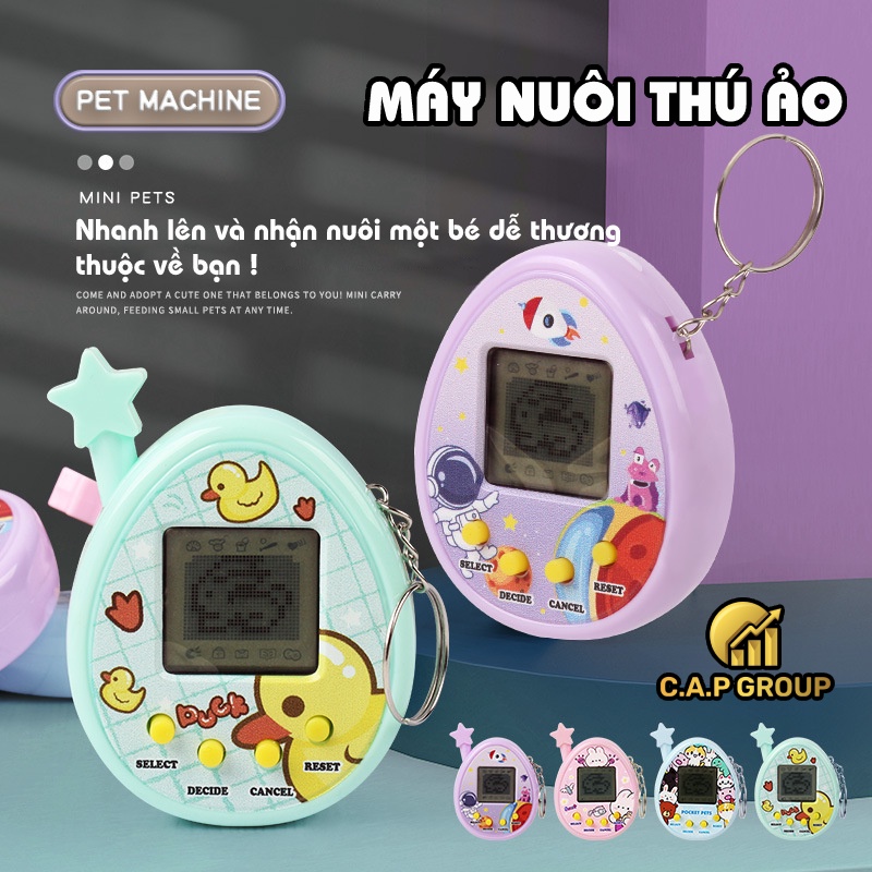 Nuôi thú ảo gà ảo đồ chơi game nuôi thú cưng máy chơi mini - TT ...