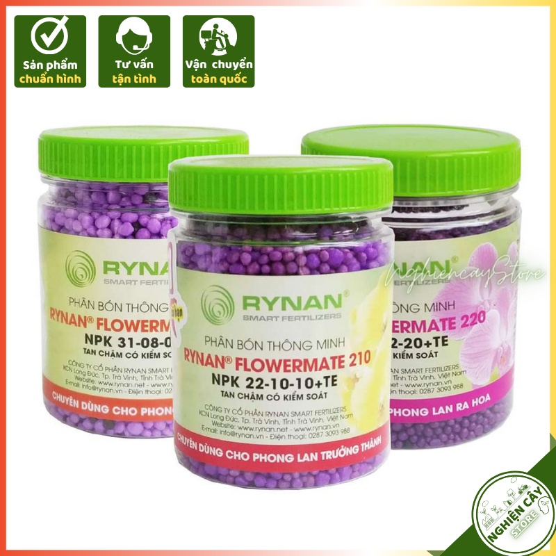 Phân bón tan chậm chuyên dụng cho phong lan mọi giai đoạn Rynan hộp 150g | Shopee Việt Nam