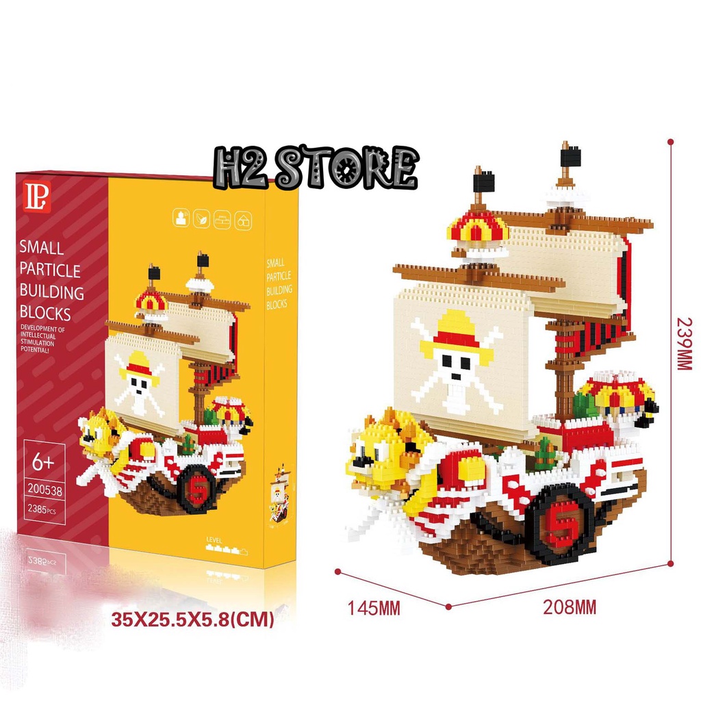 Lego Tàu Thousand Sunny Băng hải tặc Luffy mũ rơm One Piece - Xếp hình ...