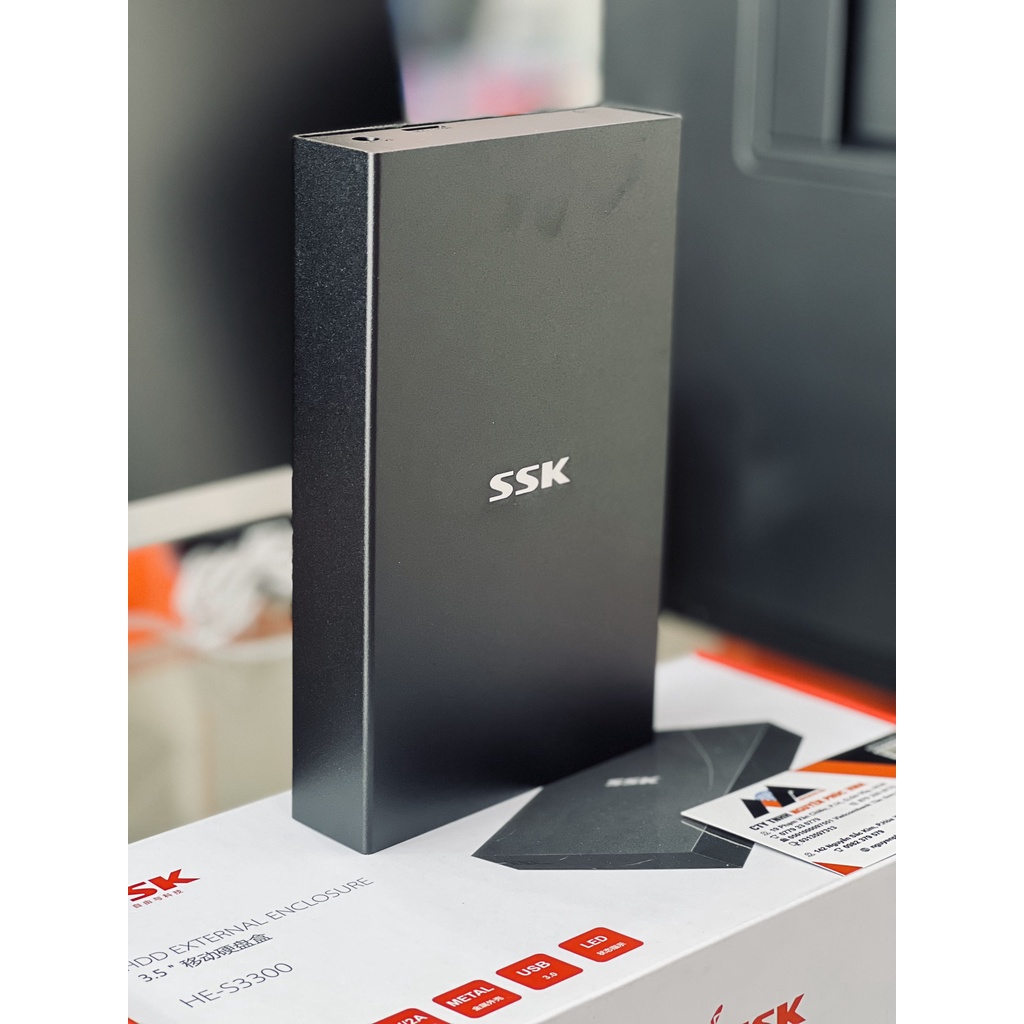 Hộp Box ổ cứng SSK HE-S3300 Sata 3.5” USB 3.0 xịn | Shopee Việt Nam