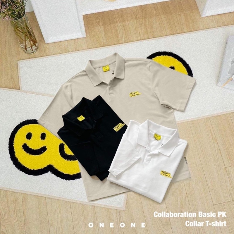 Áo polo Collaboration Basic PK Collar | Shopee Việt Nam