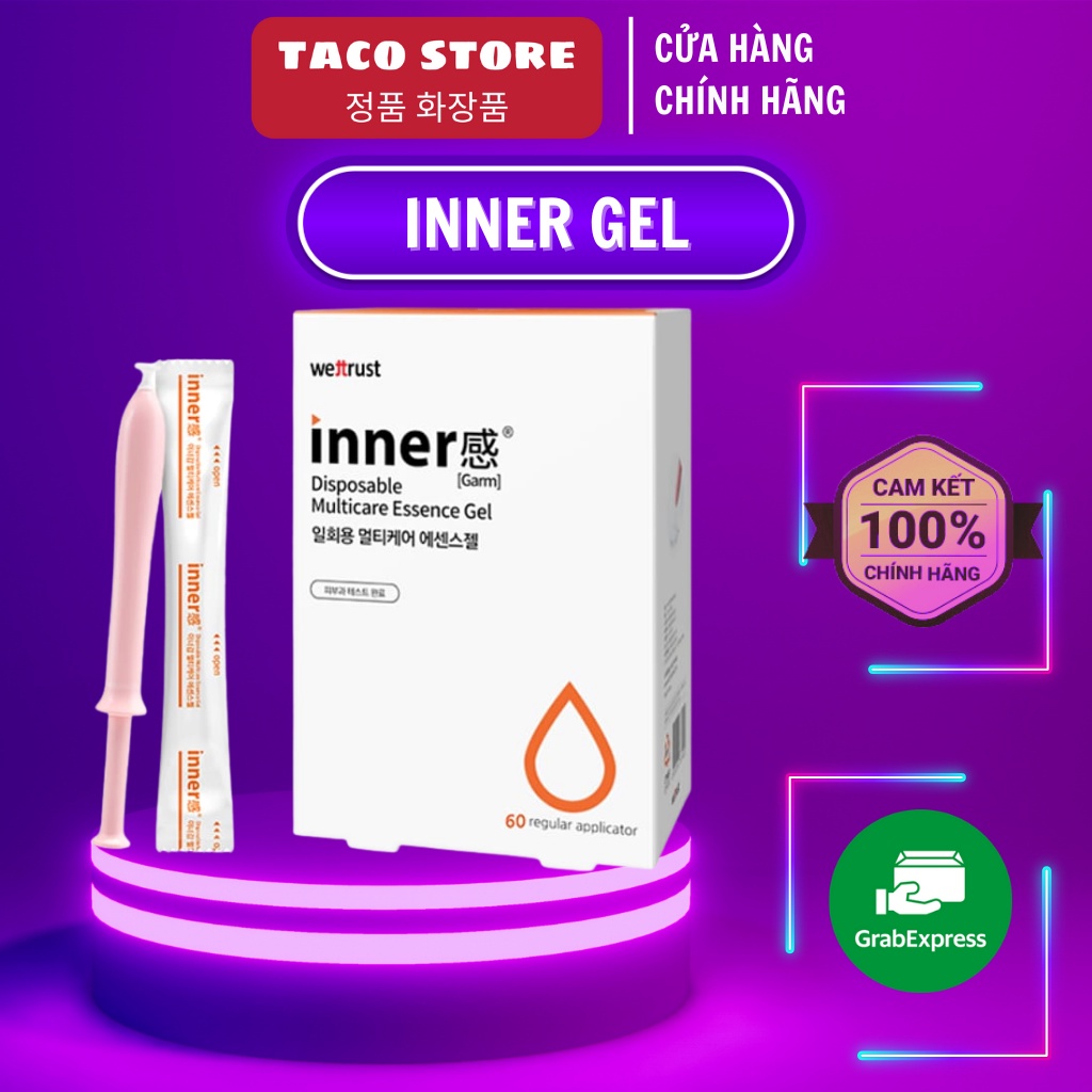 Gel Inner Vệ Sinh Phụ Nữ Hộp 60 ống | Shopee Việt Nam
