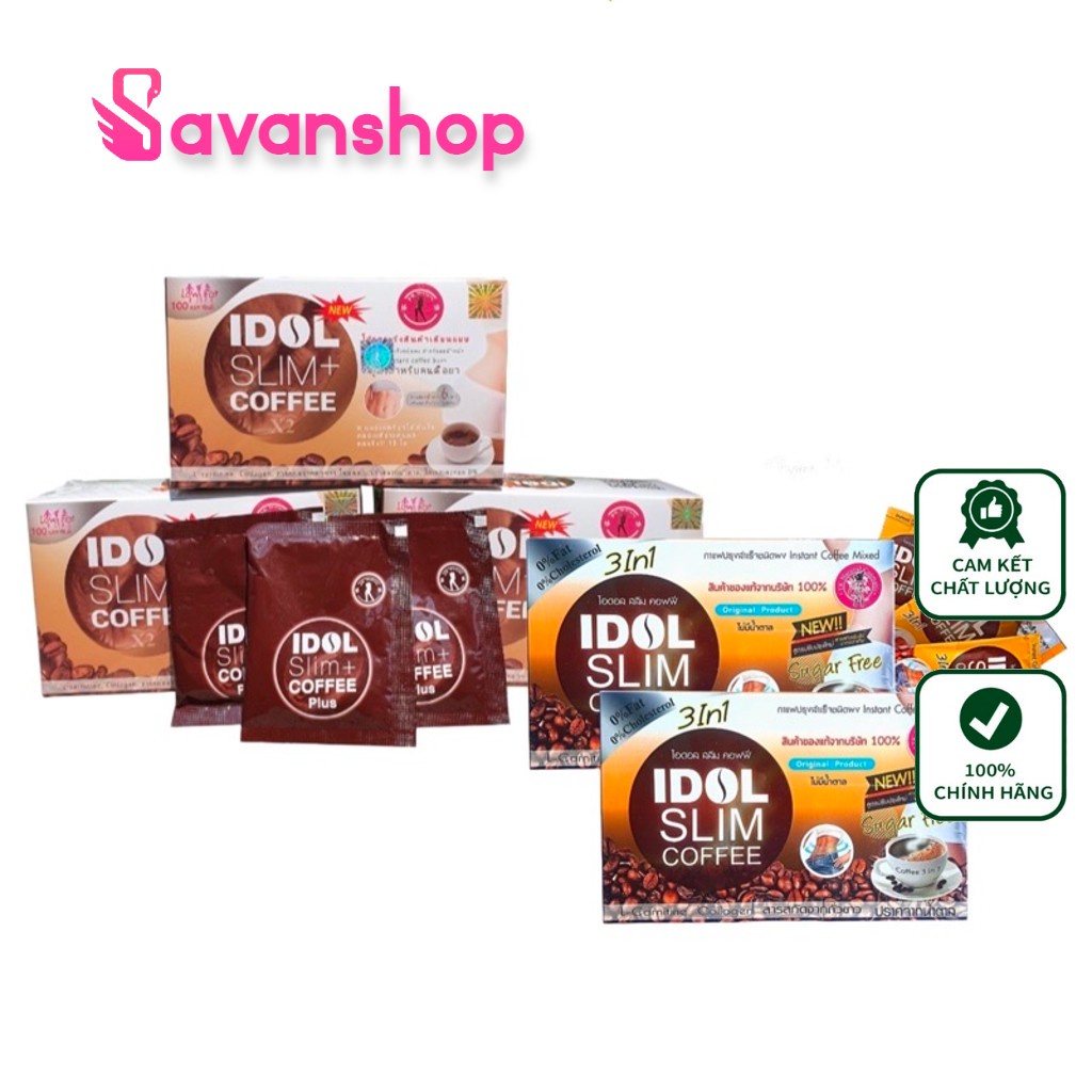 Chuẩn 100% giảm mạnh cafe IDOL mẫu mới chính hãng Thái Lan by SLIM ...