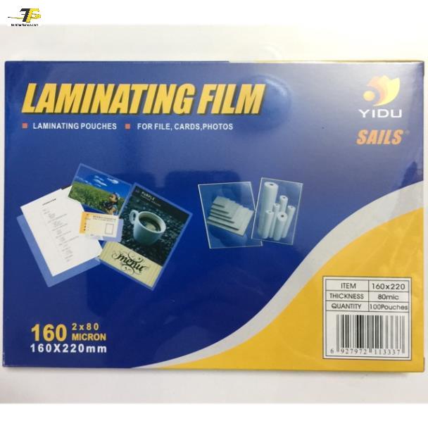 Nhựa ép plastic A5 80Mic Yidu chính hãng ( hộp 100 tờ ) | Shopee Việt Nam