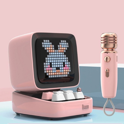 Bộ Loa Mic Karaoke Mini Bluetooth Chính Hãng Divoom, bluetooth 5.3 ...