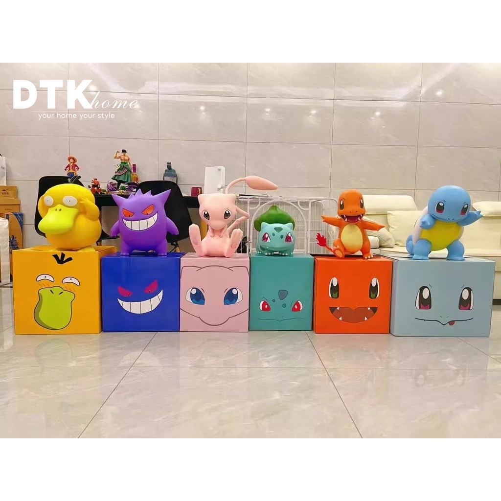 Mô hình nhân tỉ lệ 1:1 tượng Pokémon Aojiao Jieni Rùa Squirtle/Johnny ...