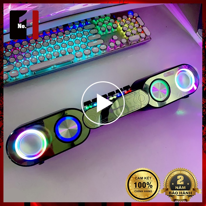 Loa Thanh Gaming Máy Tính Soundbar Bluetooth NewRixing NR-666 Led Rgb ...